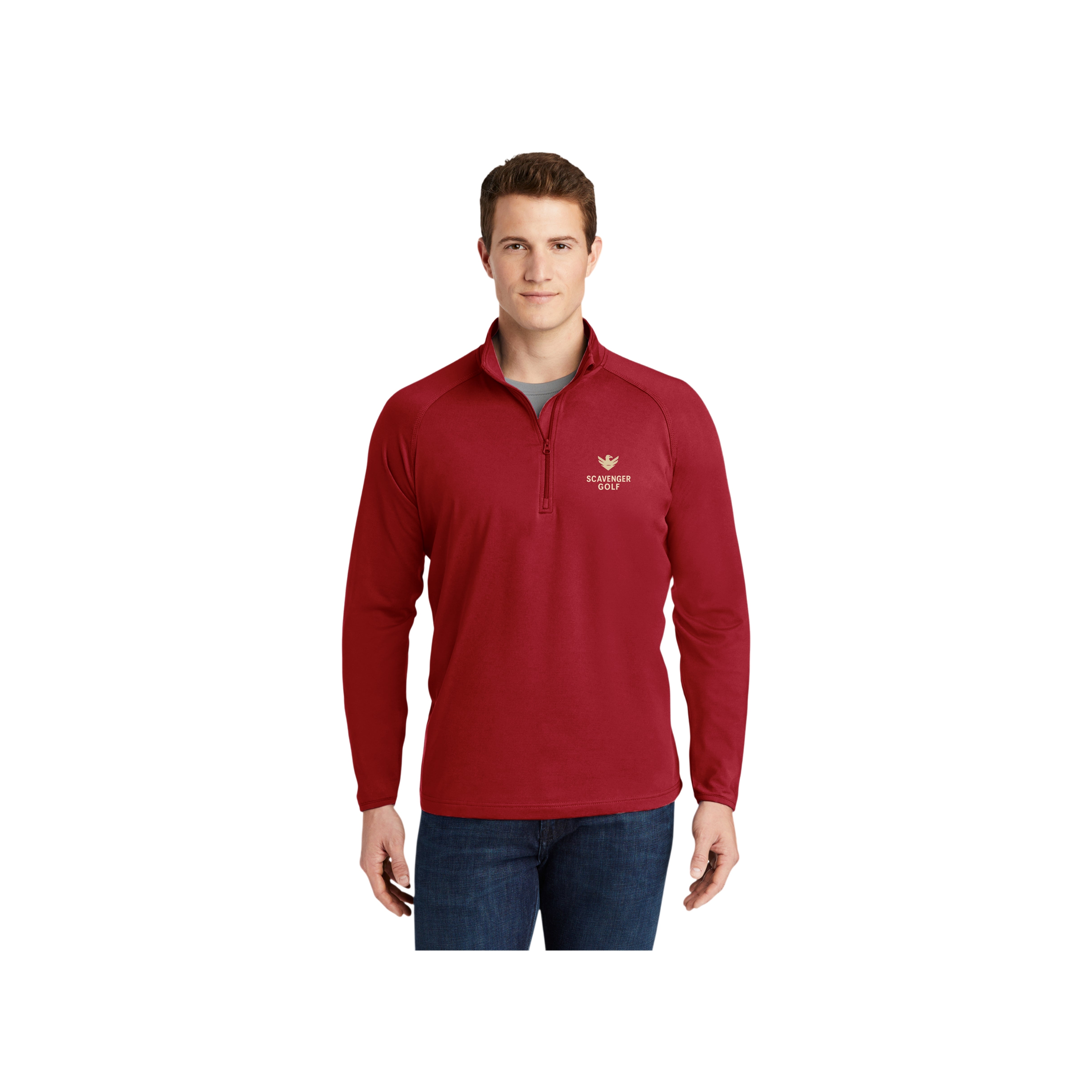 Sport-Wick® Stretch Quarter-Zip by Scavenger Golf | Performance Layer ...